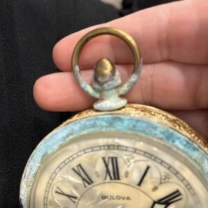 Bulova | Other | Bulova Vintage Mini Standing Clock | Poshmark